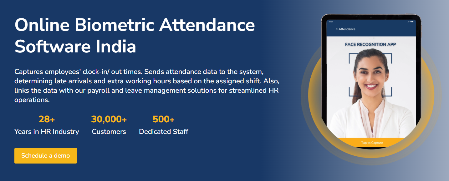 Biometric Attendance System in India