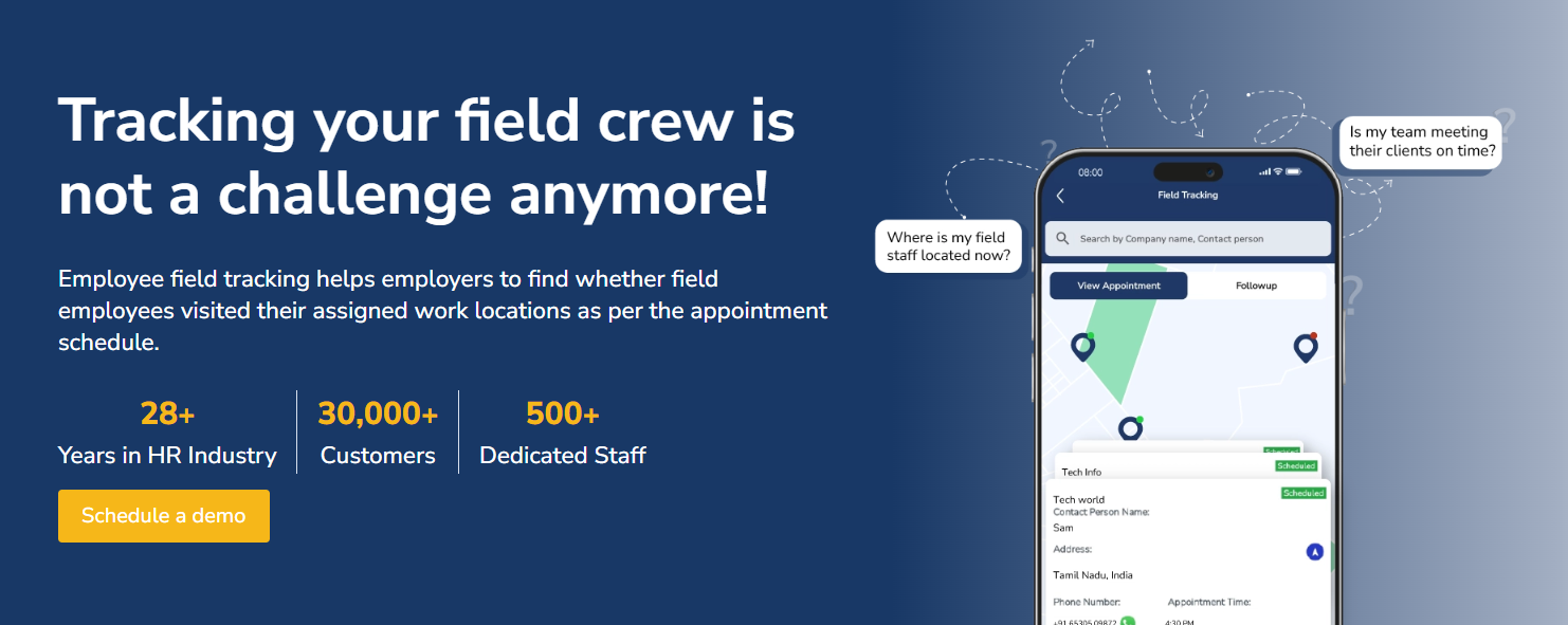Field Staff Tracking Software | DigiSME