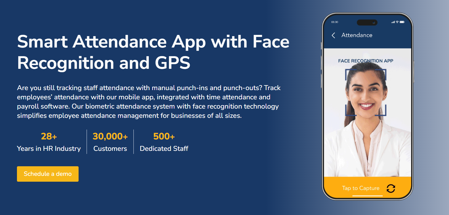 Mobile Attendance App for Employees | DigiSME